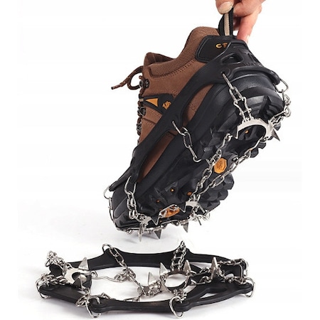 Accesorii, fara, Crampoane antiderapante, 41-45, 11 dinti, pentru ...
