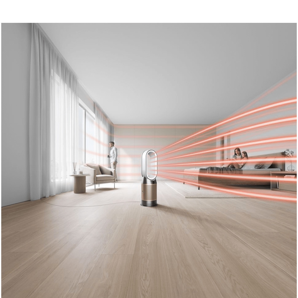 Purificator de aer si aeroterma Dyson Purifier Hot+Cool HP2 De-NOx HP12 - eMAG.ro