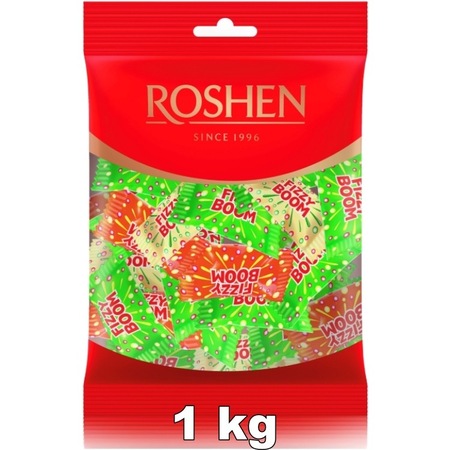 Roshen Fizzy Boom gyümölcsös cukorka 1 kg - eMAG.hu