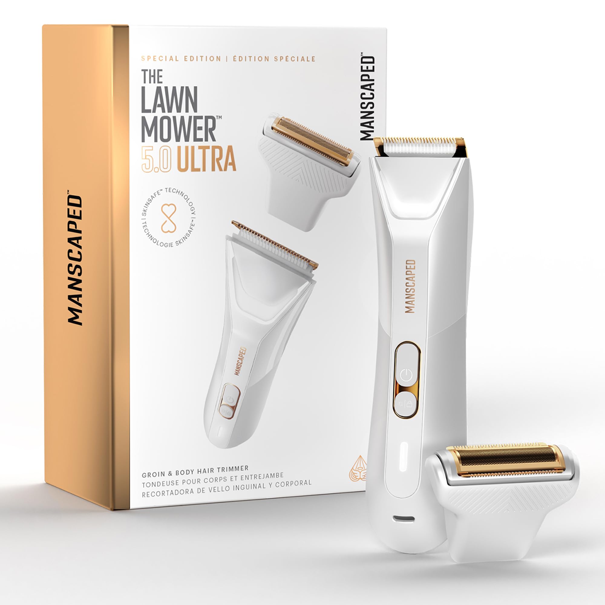Aparat de tuns Manscaped The Lawn Mower 5.0 Ultra, pentru părul ...