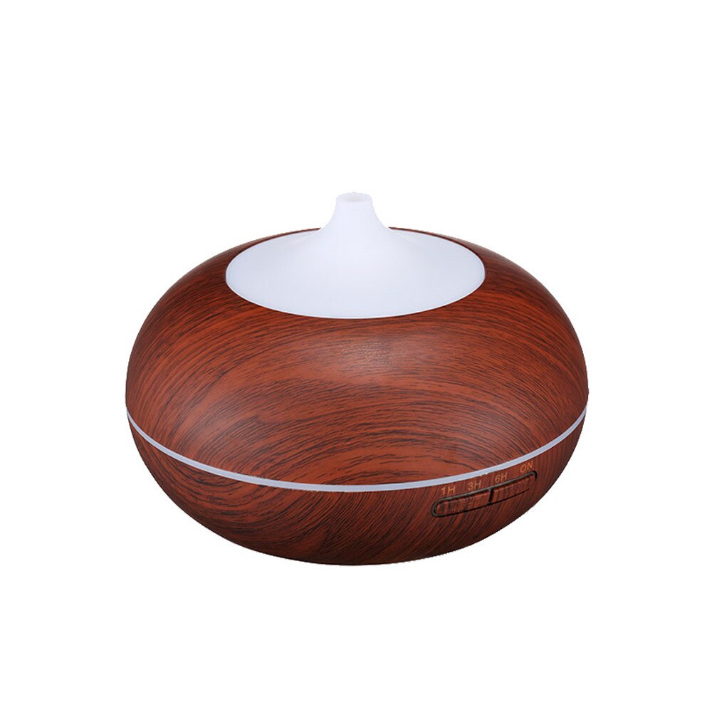 Difuzor aromaterapie, Zenix, GX-12K, 300ml, 16 ore, ultrasonic - stejar ...