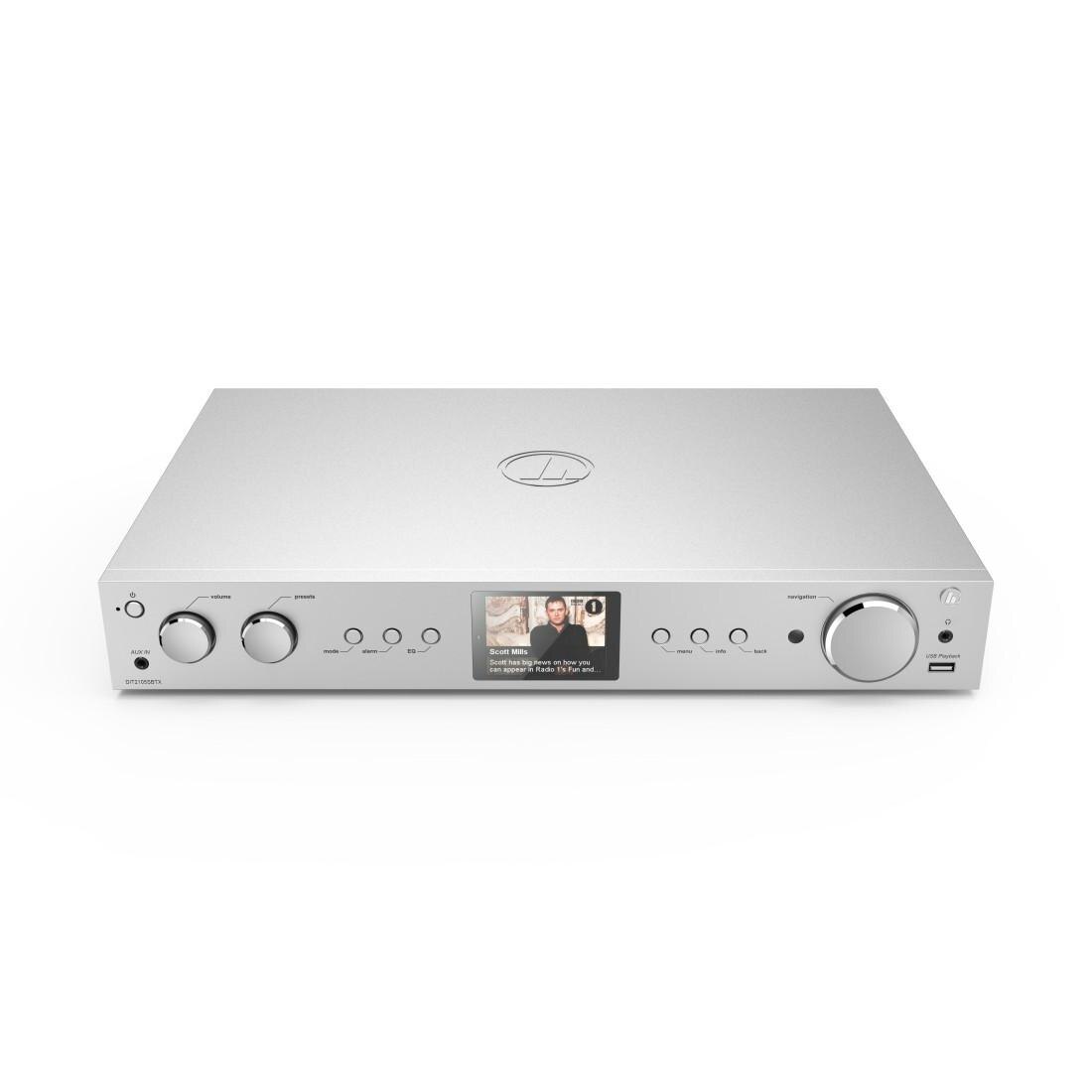 Tuner radio Hama, DAB+, FM, Wi-Fi, Bluetooth, 430x70x300mm, argintiu ...