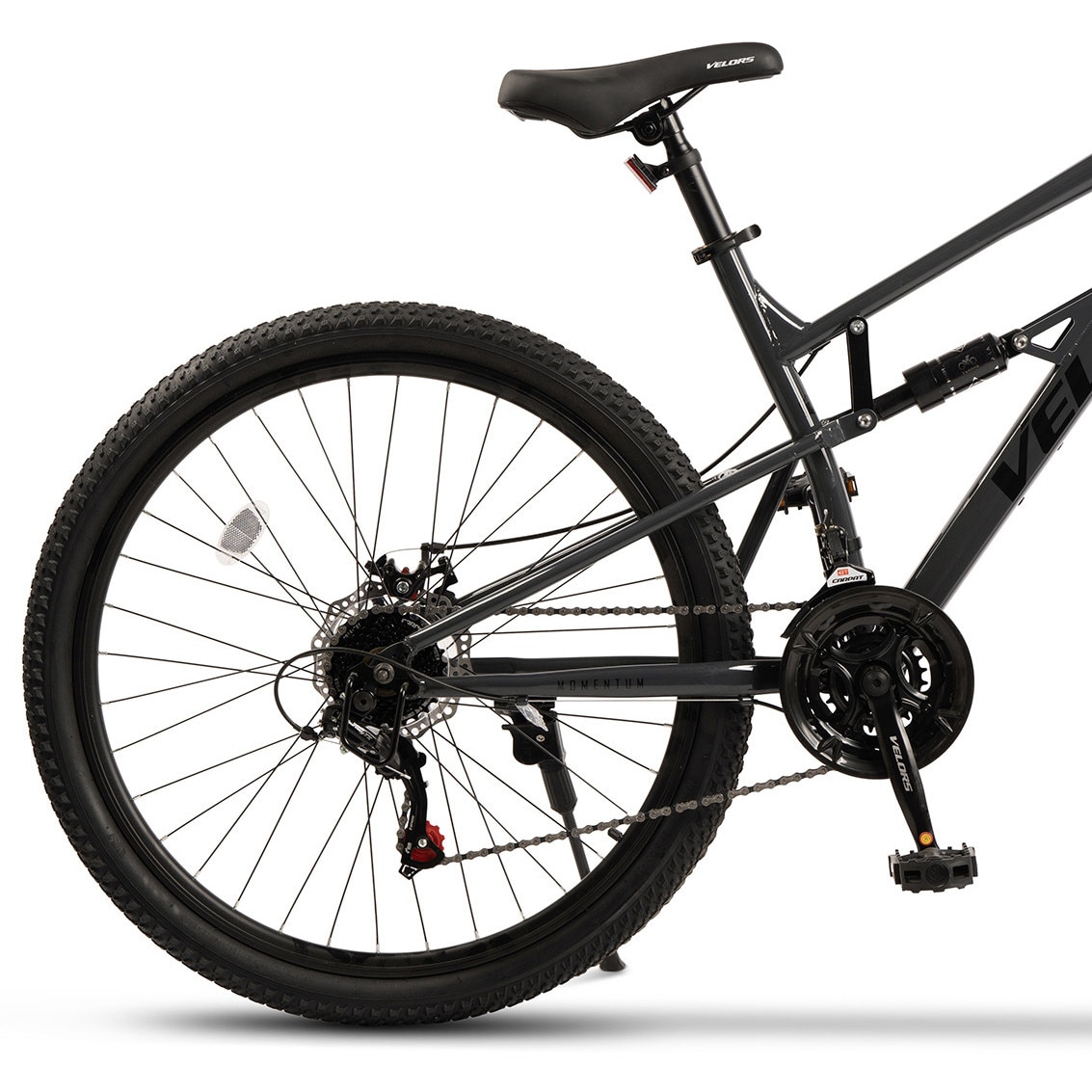 Bicicleta MTB-Full Suspension Velors Trail 2.7 V27271D 27 "5", Gri ...