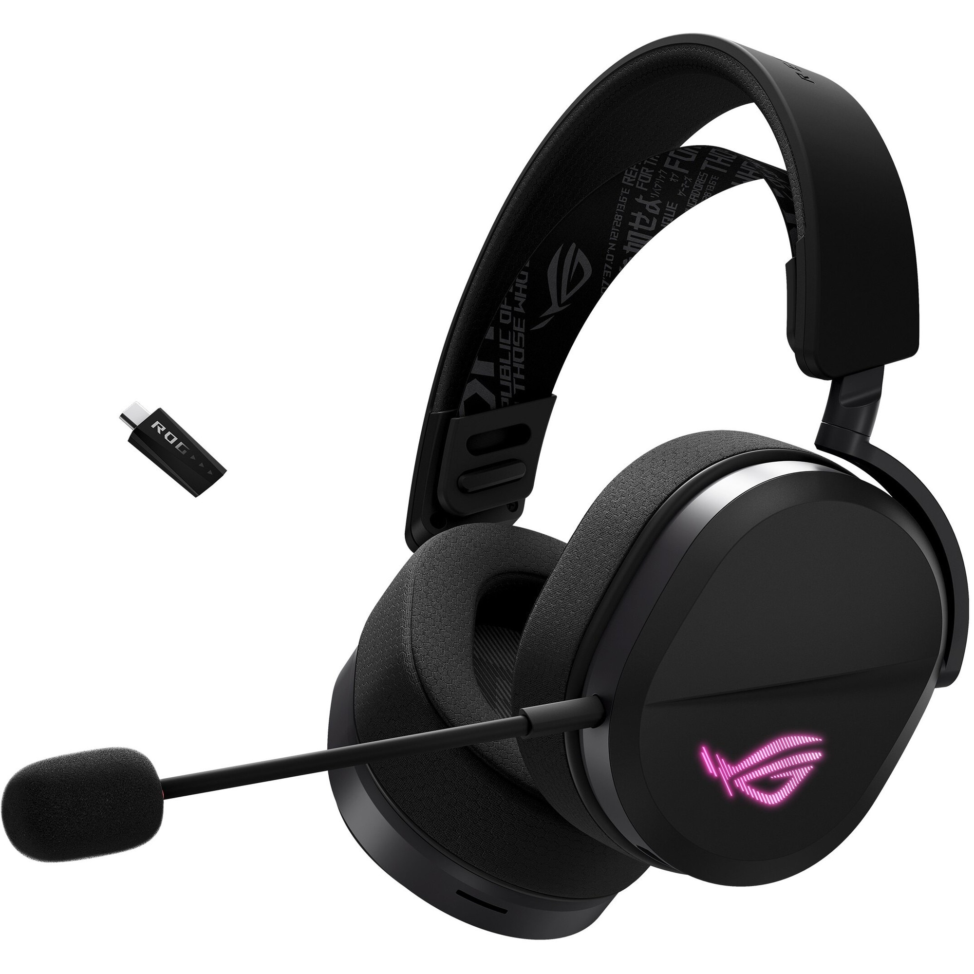 Casti PC, ASUS, ROG Pelta, wireless, negru, pentru gameri - eMAG.ro