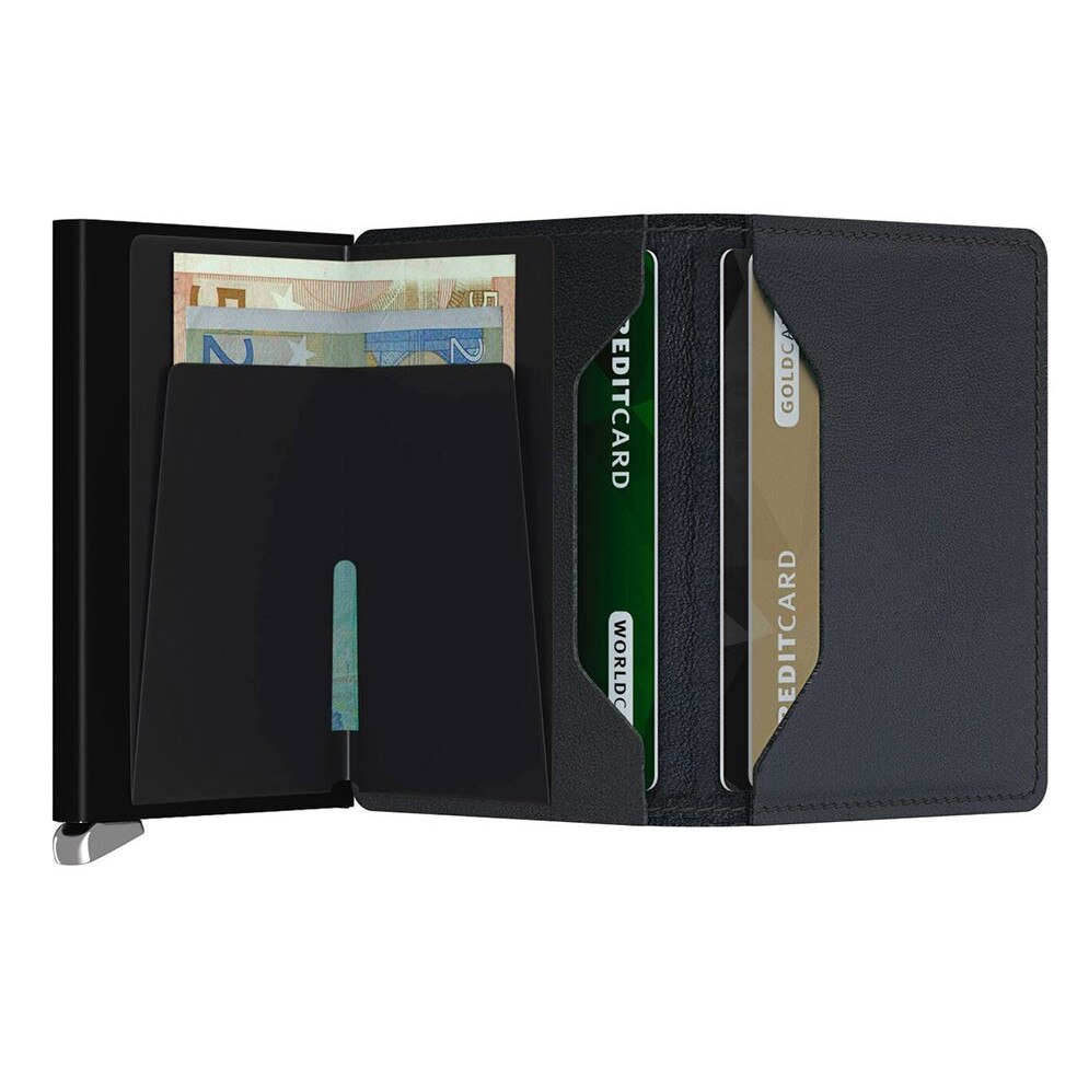 Portfel RFID Secrid Premium Slimwallet Emboss Lines, piele de oaie ...