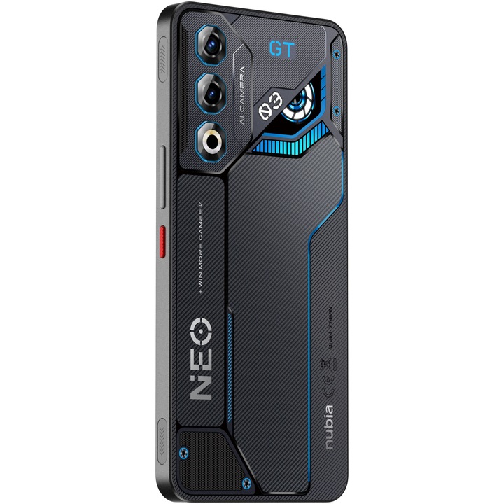 Смартфон ZTE Nubia NEO 3GT, 12GB, 256GB, 5G, Interstellar Gray - eMAG.bg