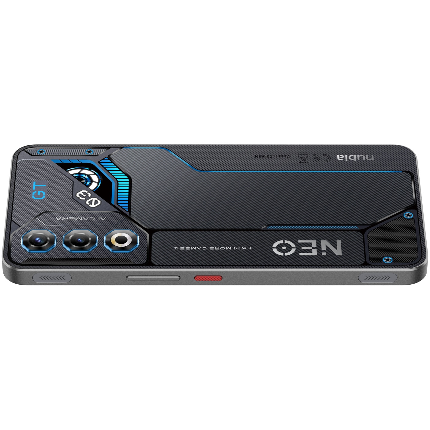 Смартфон ZTE Nubia NEO 3GT, 12GB, 256GB, 5G, Interstellar Gray - eMAG.bg