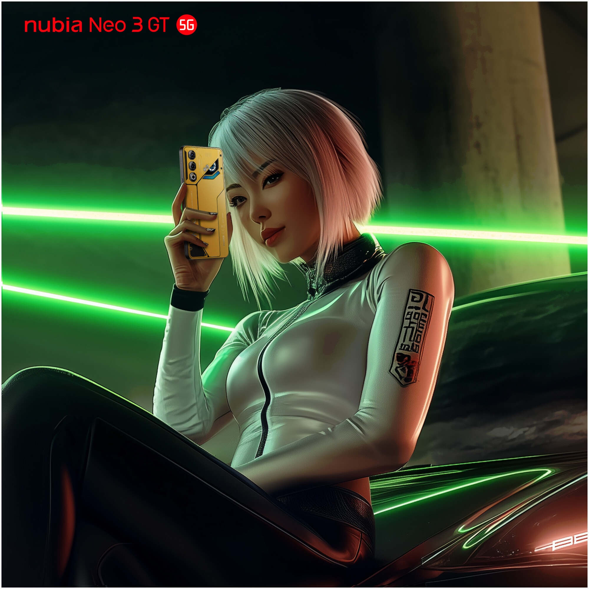 Telefon mobil ZTE nubia NEO 3GT, Dual SIM, 12GB, 256GB, 5G, Interstellar Gray - eMAG.ro