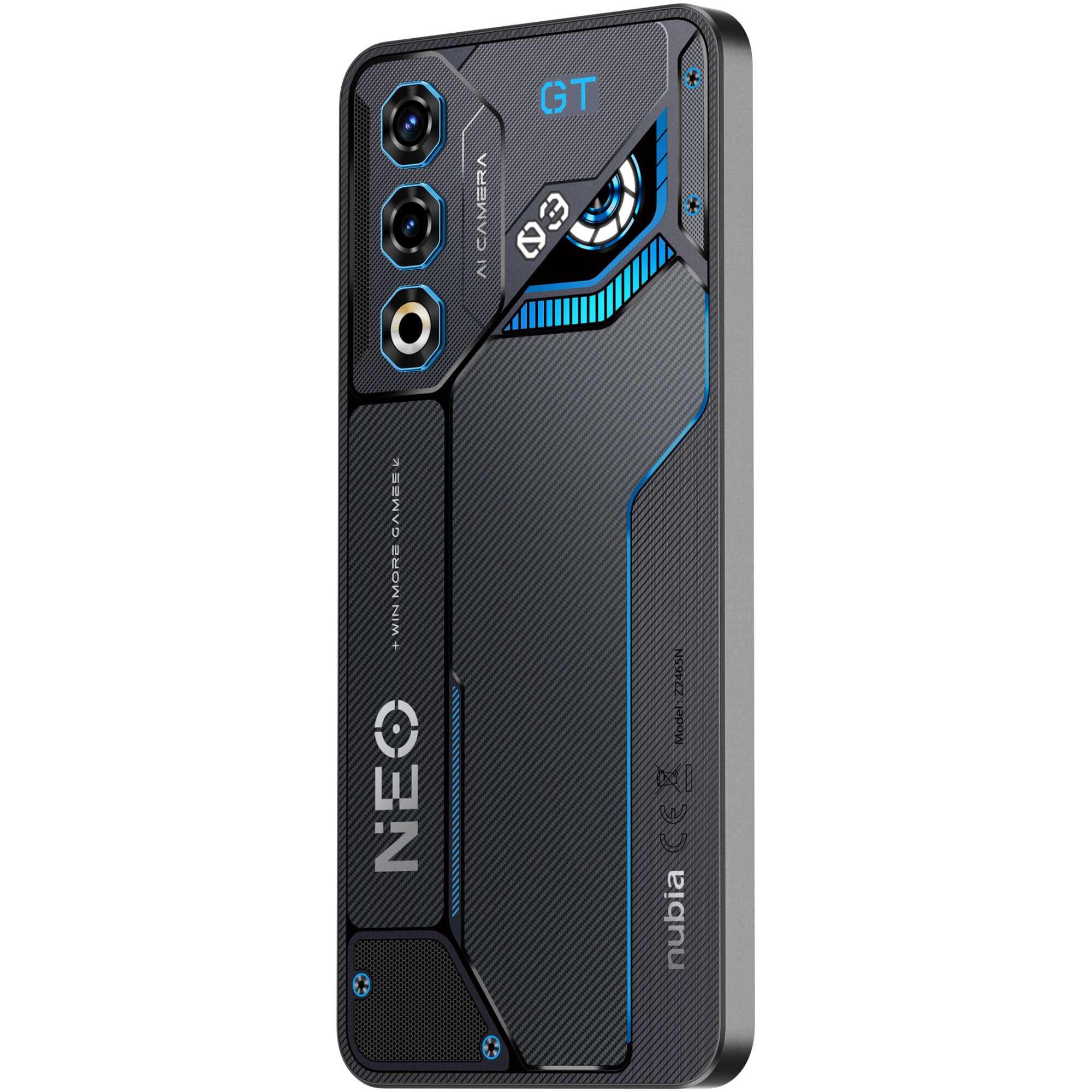 Смартфон ZTE Nubia NEO 3GT, 12GB, 256GB, 5G, Interstellar Gray - eMAG.bg