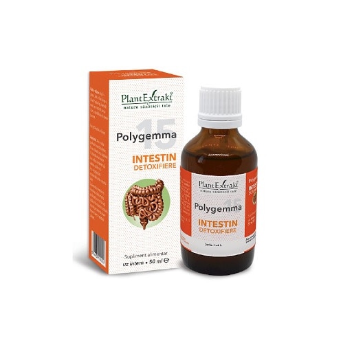 Polygemma nr. 15 - Intestin detoxifiere - 50 ml - Plantextrakt - eMAG.ro