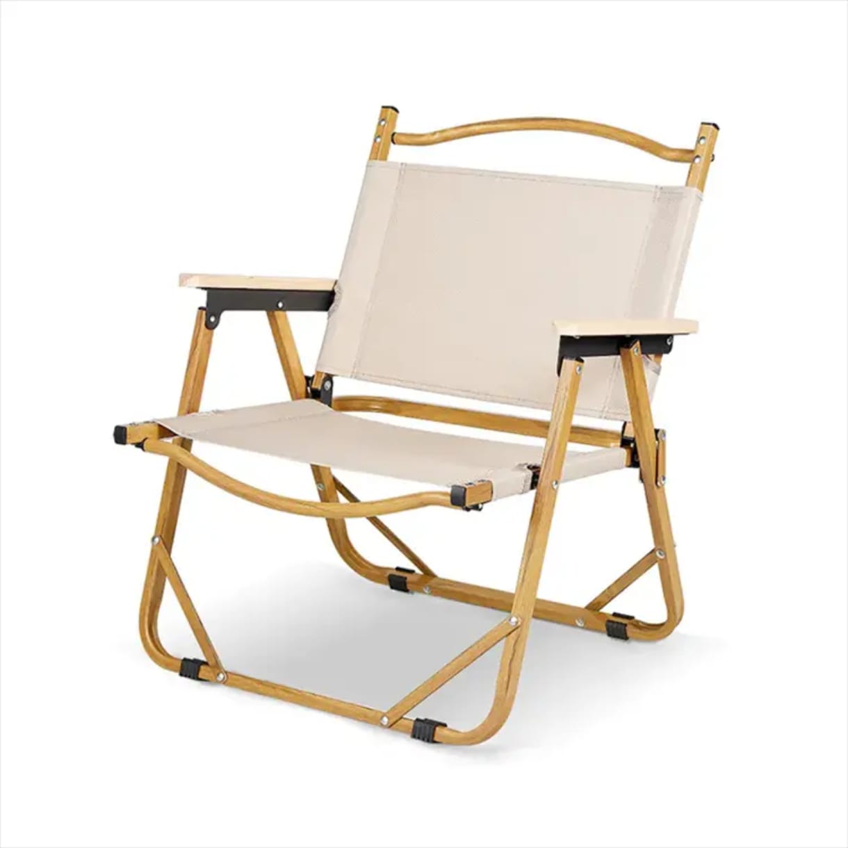 Scaun Exterior cu Spatar si Captuseala – 76 cm Inaltime, bej - eMAG.ro