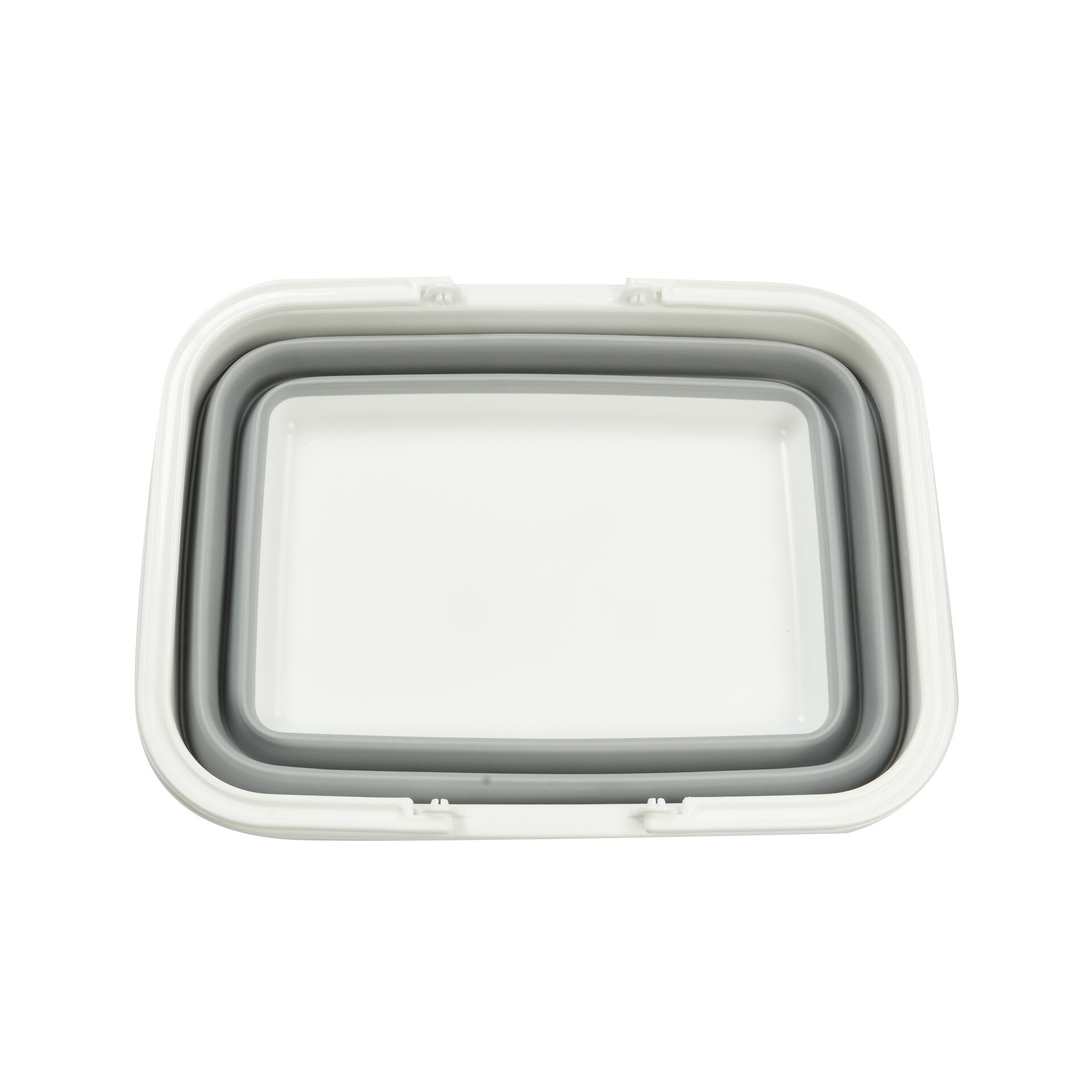 Cos Office 1, pliabil, 38 x 28,5 x 15,5 cm, gri-alb - eMAG.ro