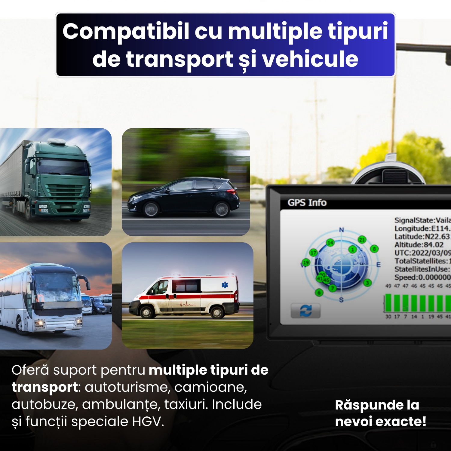 Sistem Profesional De Navigatie GPS 9 inch, Harti iGO Primo Full Europa ...