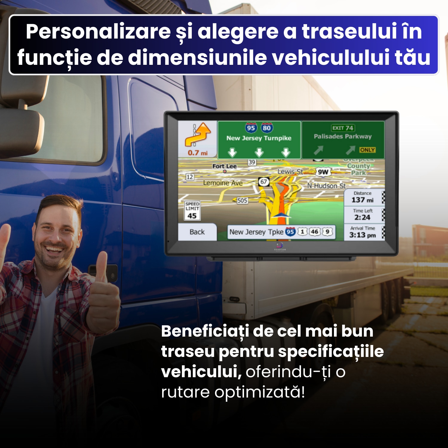 Sistem Profesional De Navigatie GPS 9 inch, Harti iGO Primo Full Europa ...