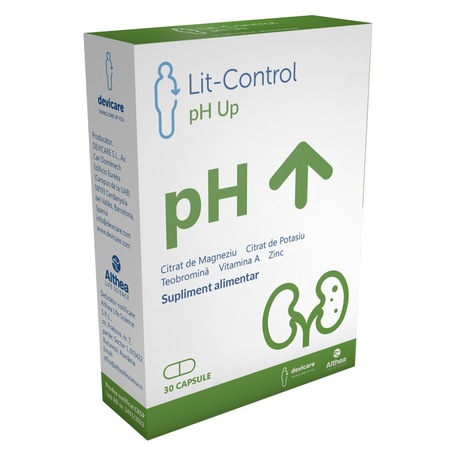 Lit-Control Ph Up, 30 capsule vegetale, Althea Life Science - eMAG.ro