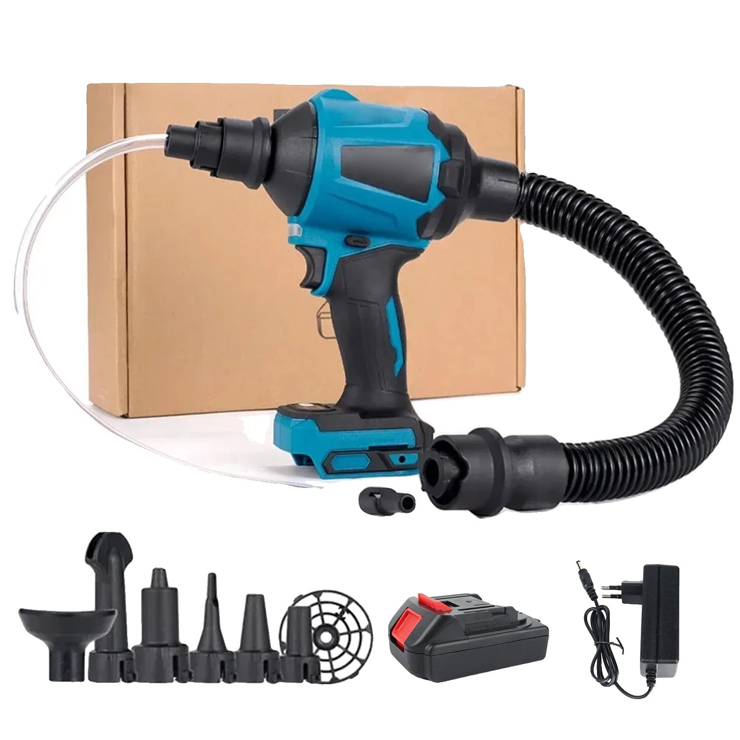 Suflanta electrica 1600W, viteza variabila, 1 acumulator, EU - eMAG.ro
