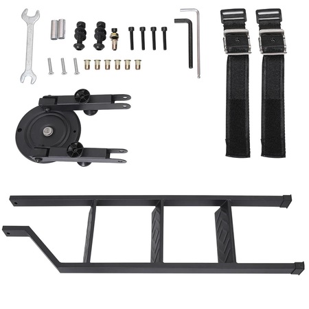 Scara rabatabila universala pentru portbagaj, 100kg, inox-ABS - eMAG.ro