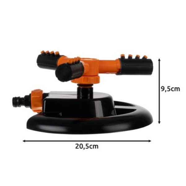 Sprinkler rotativ pentru gradina, Gardlov, aspersor 360° - eMAG.ro