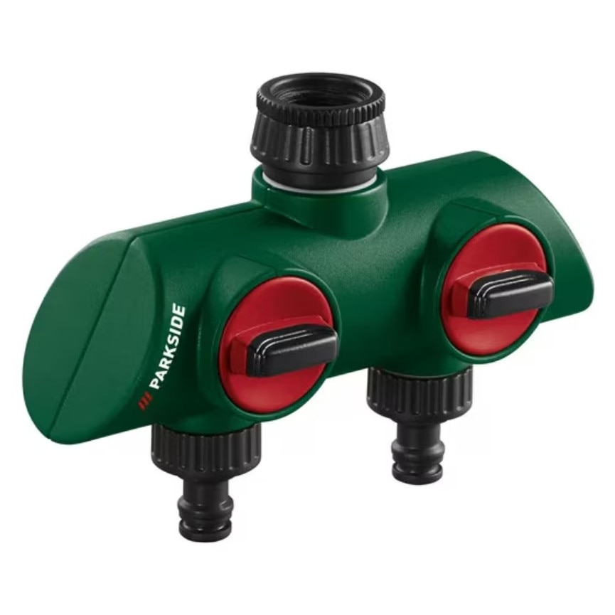 Distribuitor de apa PARKSIDE, racord furtun de gradina de 3/4" si 1/2 ...