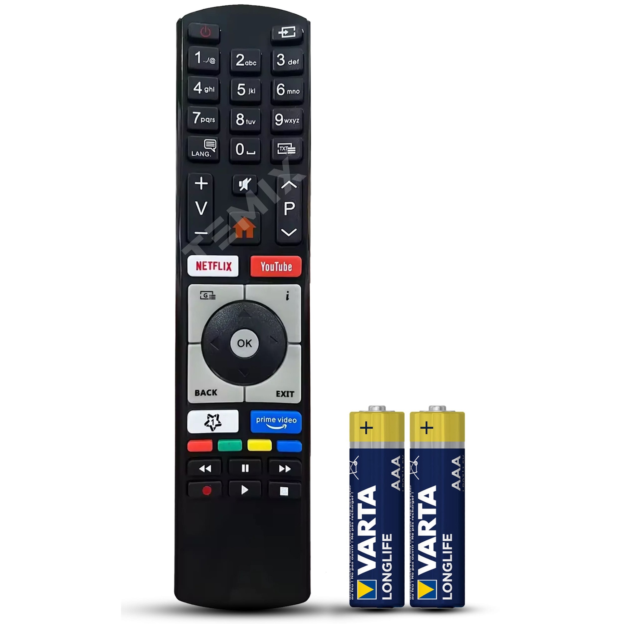 Telecomanda compatibila Telefunken, XF22G501V, 24HV2000, 32F2000 ...