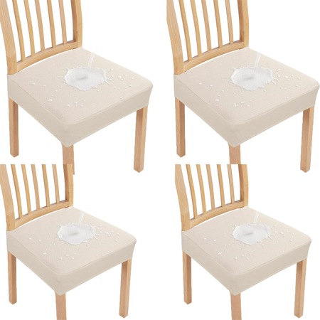 Set 4 Huse Scaun, ZGGZERG, Material respirabil, Huse pentru scaune ...