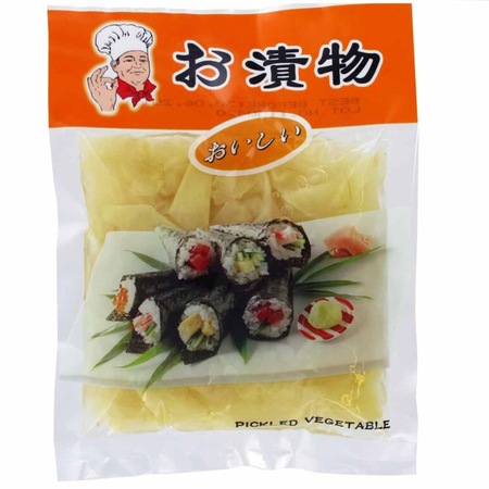 Ghimbir Murat Alb pentru Sushi – LV ZHENG FOOD – 150g - eMAG.ro