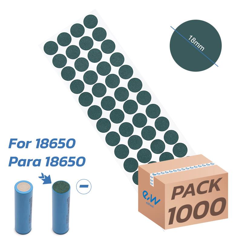 Garnitura izolatoare fibra 18650 pentru pol negativ – set 10 foi (1000 ...