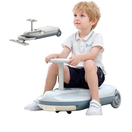 Masinuta electrica multifunctionala pentru copii, 2 in 1, ride-on si ...