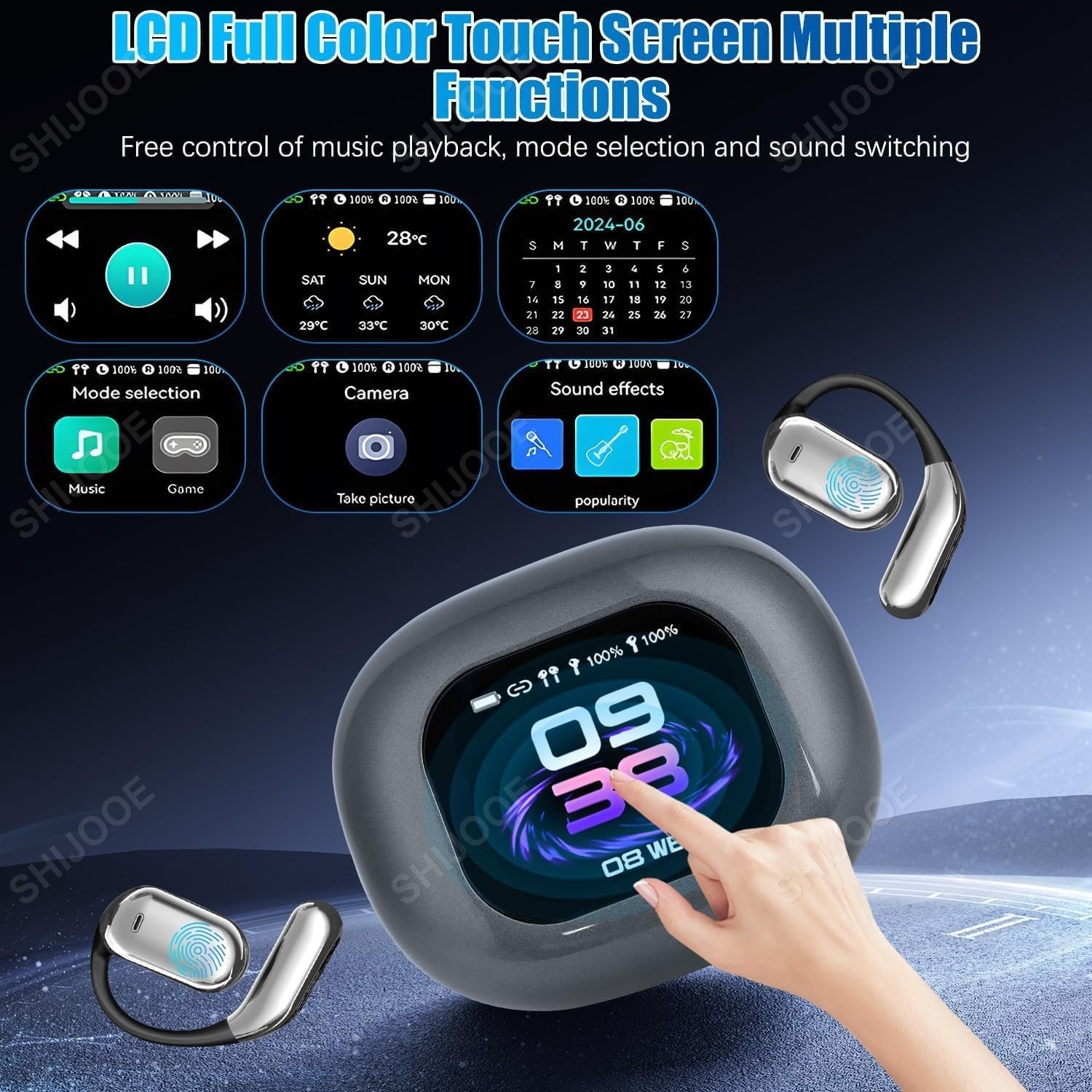 Casti de traducere inteligenta AI，Traducator in Timp Real，traducere ...