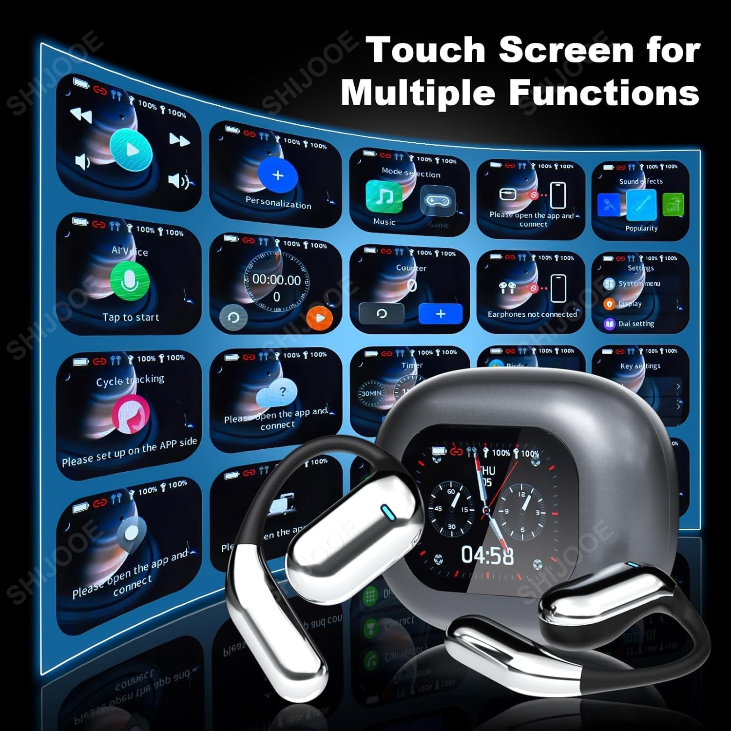 AI intelligens fordító fejhallgató, valós idejű fordító, hangfordítás ...