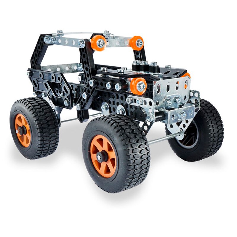 Set constructie metalic 25 in 1 Meccano Off-Road 4x4, 443 piese - eMAG.ro