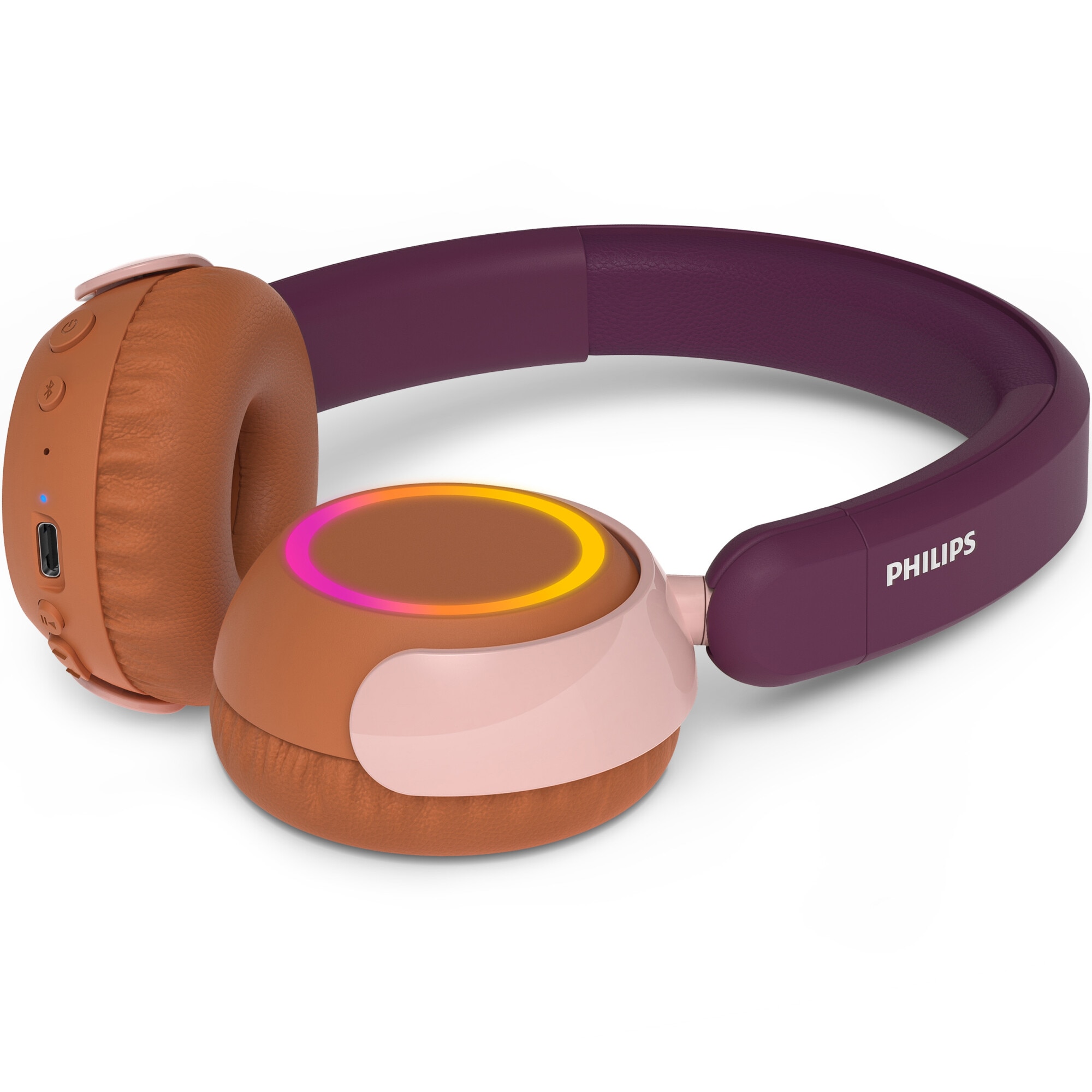 Casti pentru copii On-Ear PHILIPS TAK4200MP/00, Wireless, Bluetooth ...