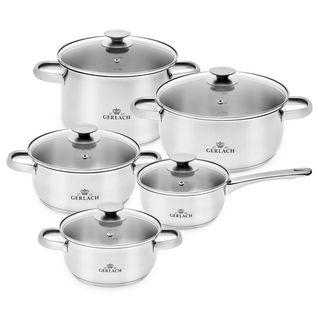 Set De Oale Gerlach First Pot Din Otel Inoxidabil, Potrivit Pentru ...