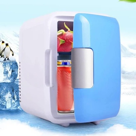 Mini Frigider Portabil Auto, Capacitate 4L, Conectare La Priza De La ...