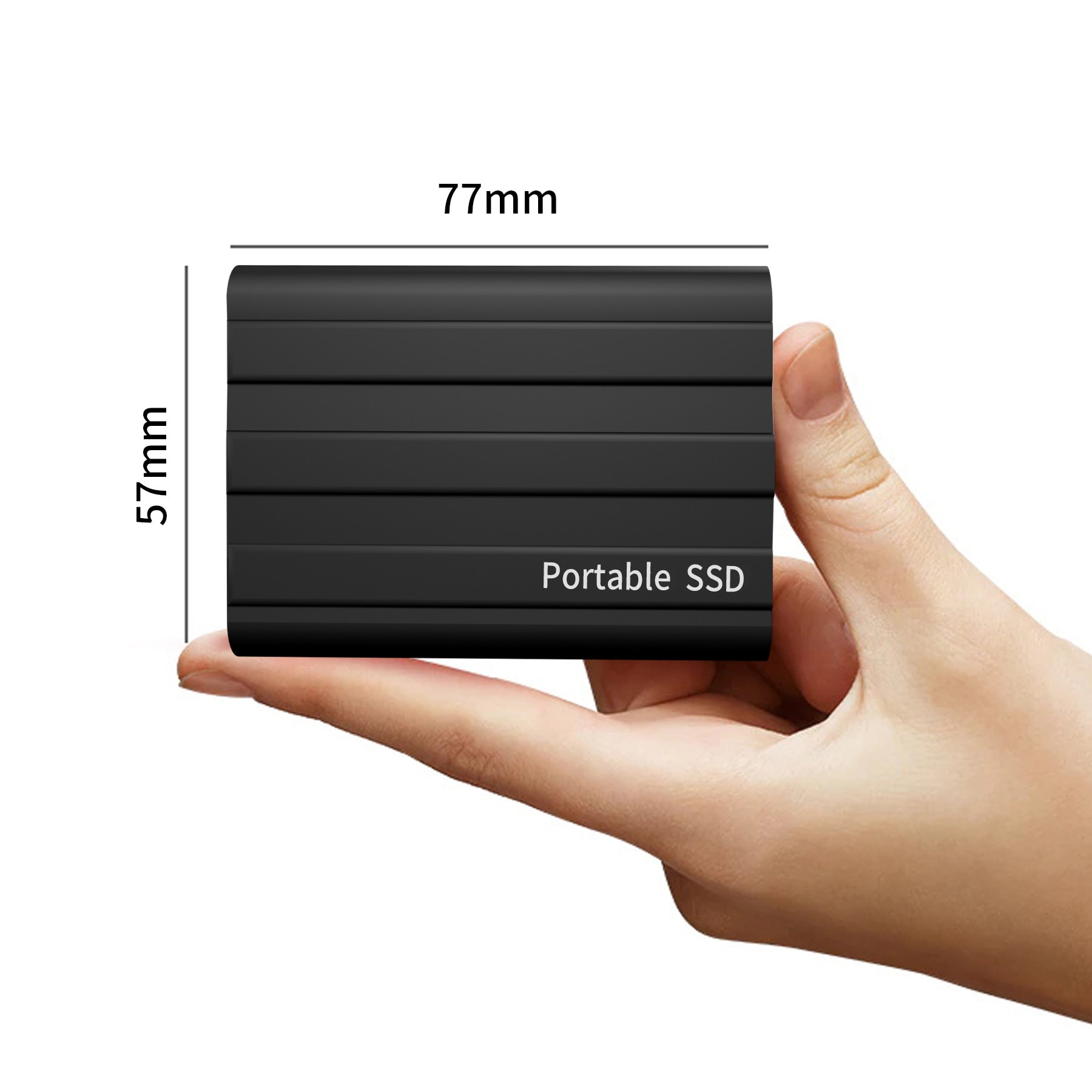 Hard disk extern Portabil SSD, 8TB, USB 3.0, pentru PC, Mac, Desktop ...