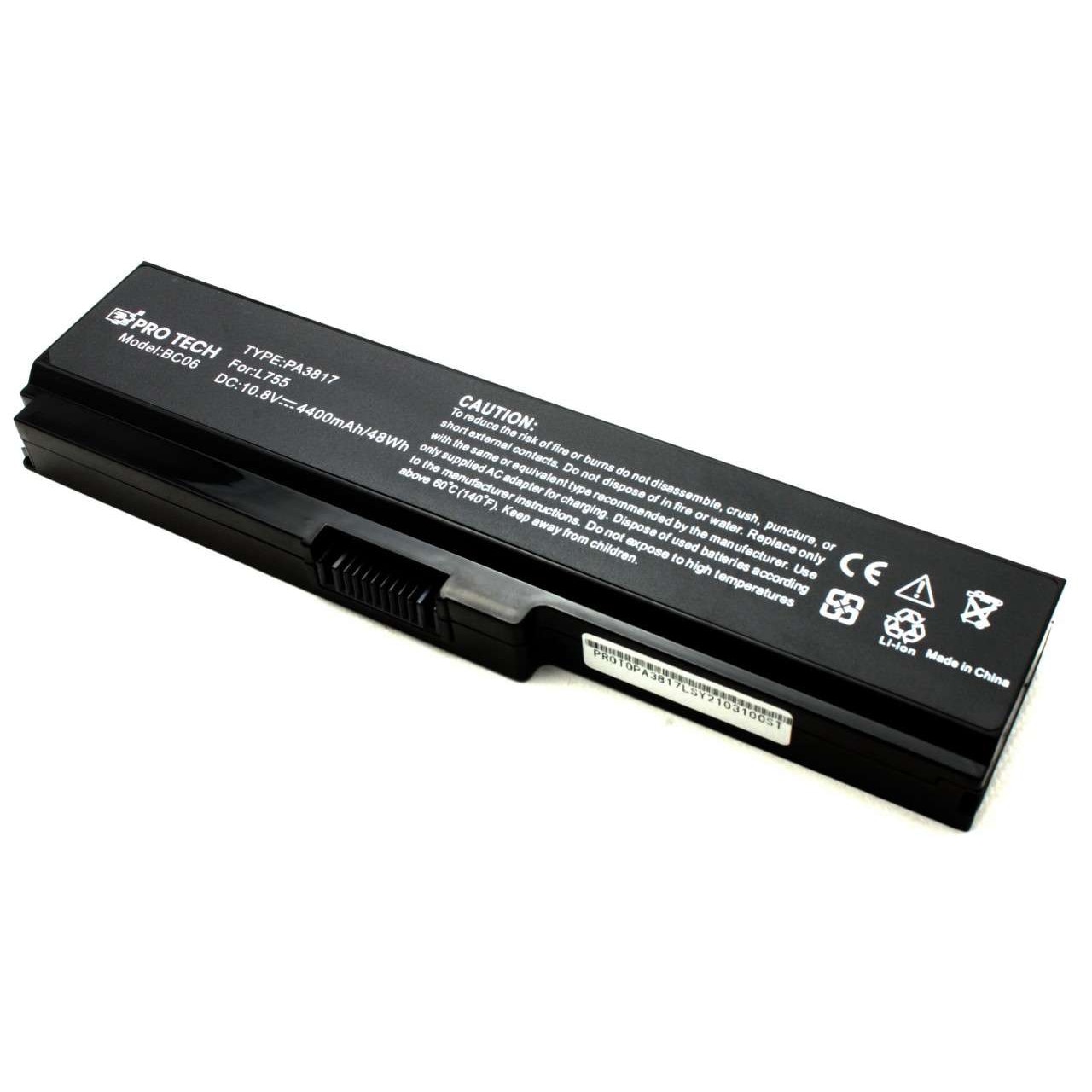 Baterie Toshibalaptop PA3817U 1BAS, laptop PA3817U 1BRS, Satellite L755 ...