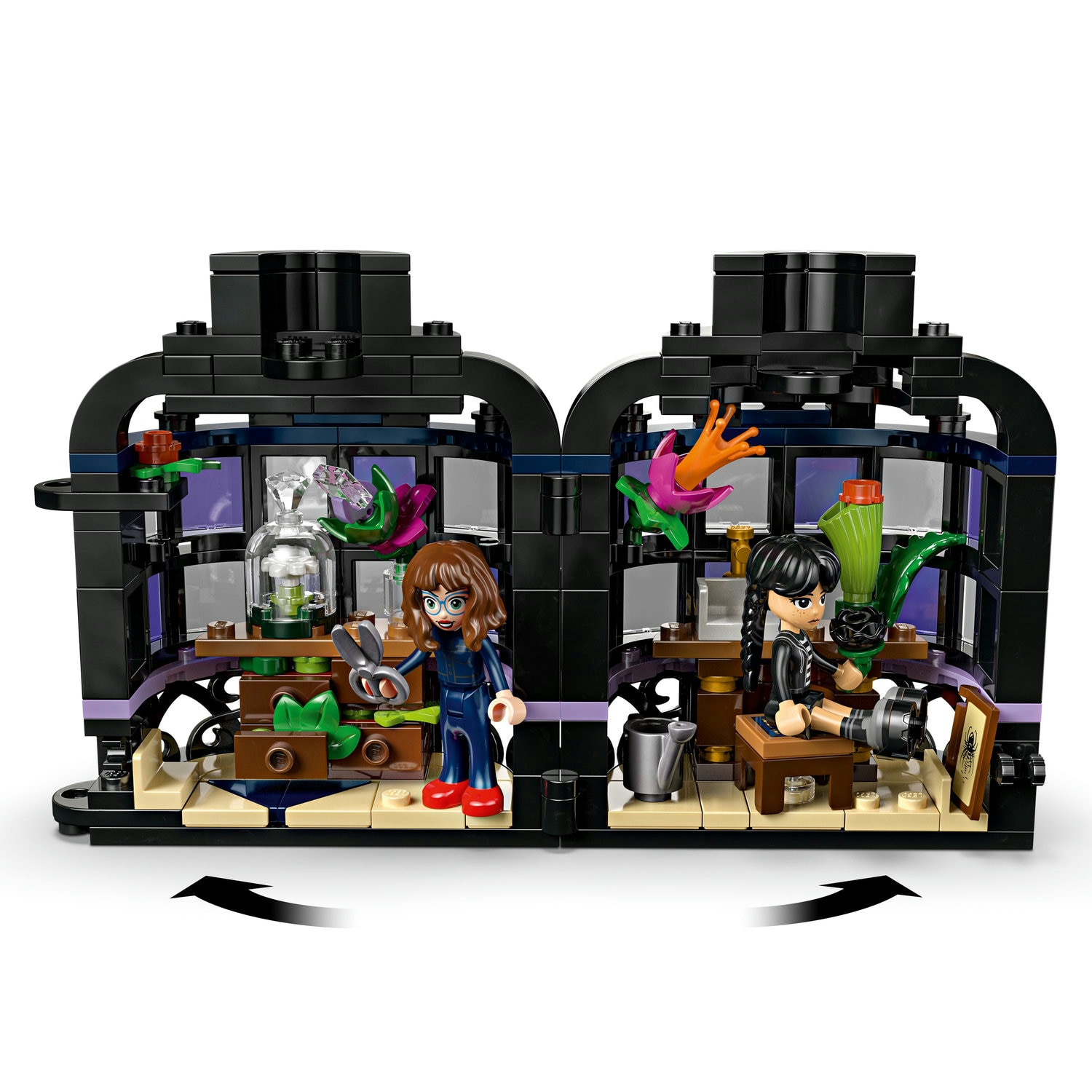 LEGO® Wednesday - Floare de dalie neagra 76784, 358 piese - eMAG.ro
