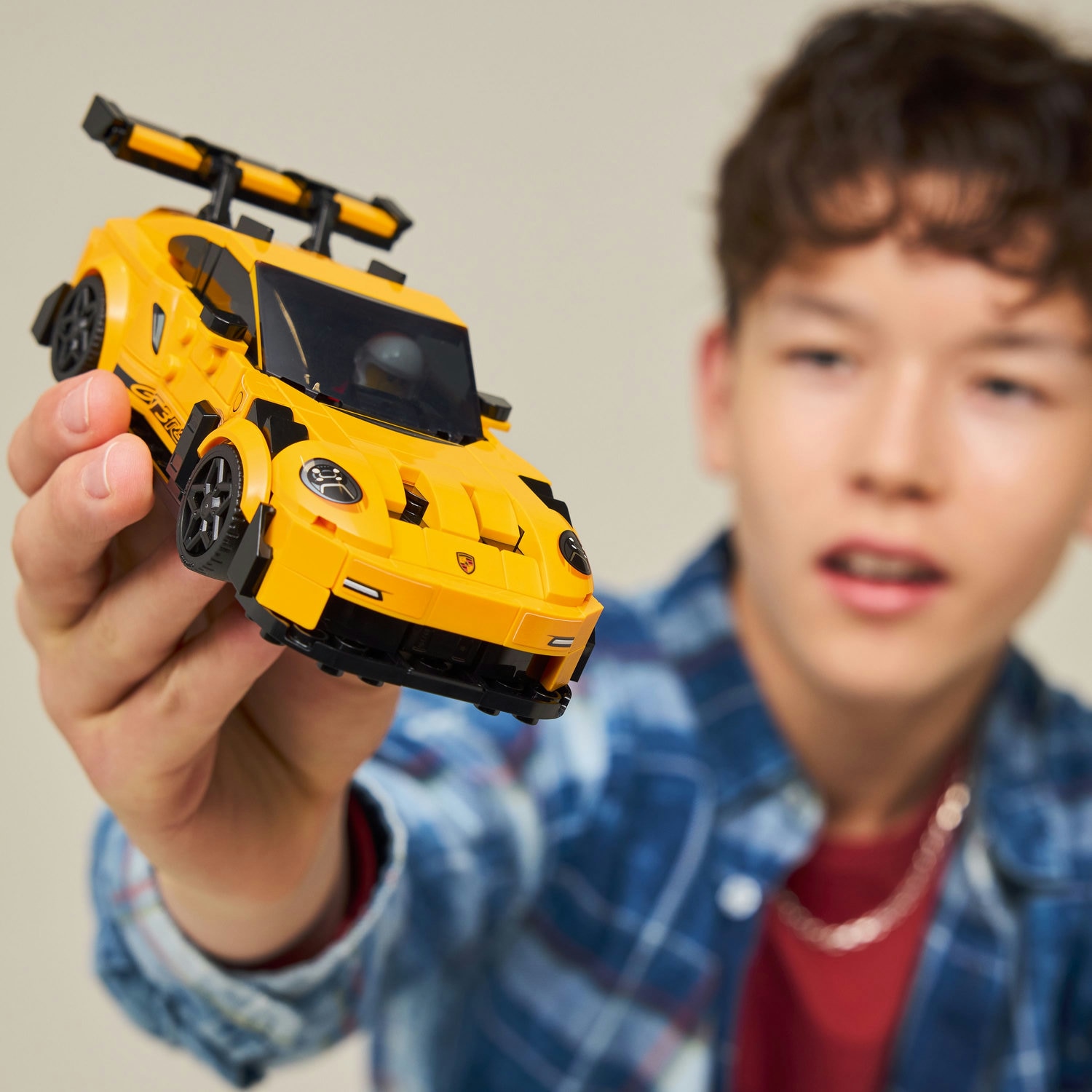 LEGO® Speed Champions - Supermasina Porsche 911 GT3 RS 77239, 348 piese ...