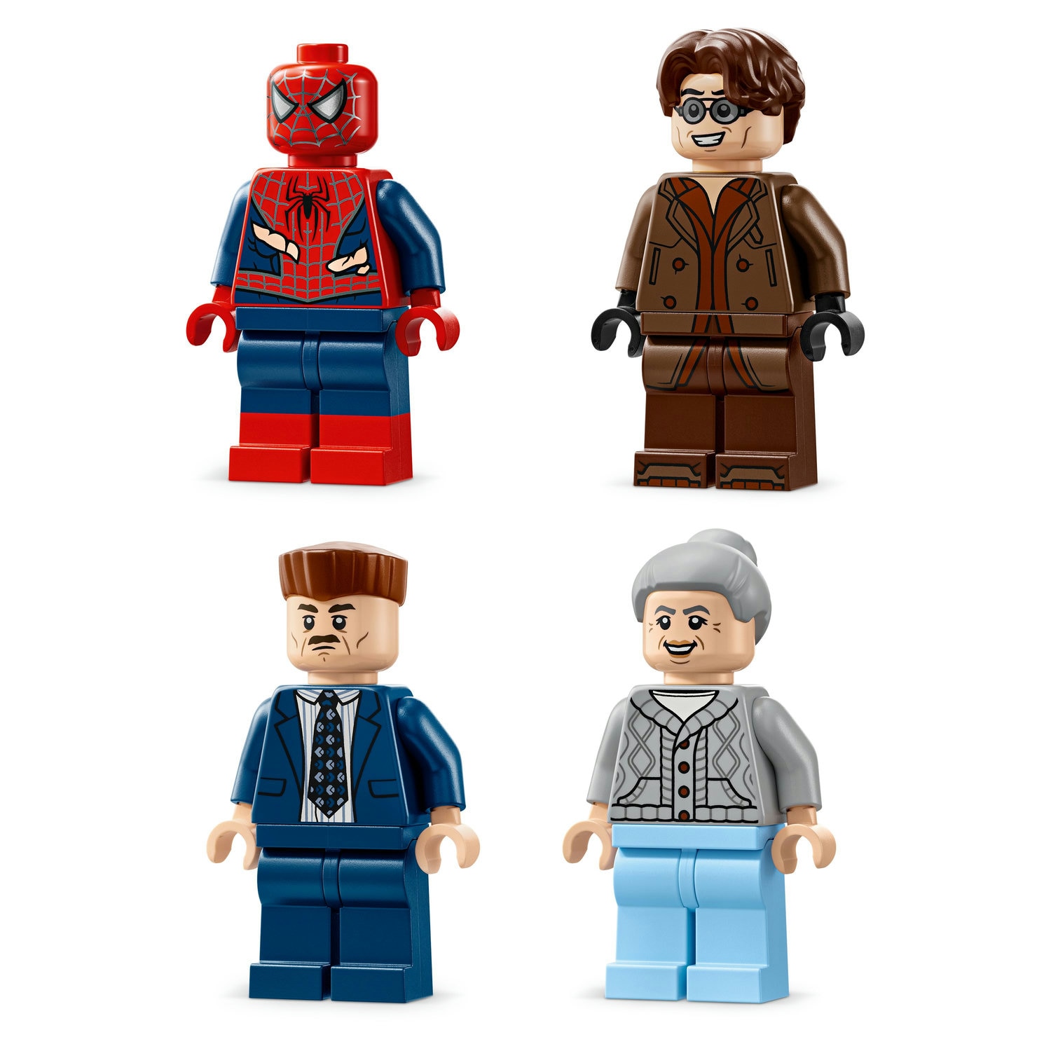 LEGO® Marvel - Lupta de pe acoperisul trenului dintre Omul-Paianjen si ...