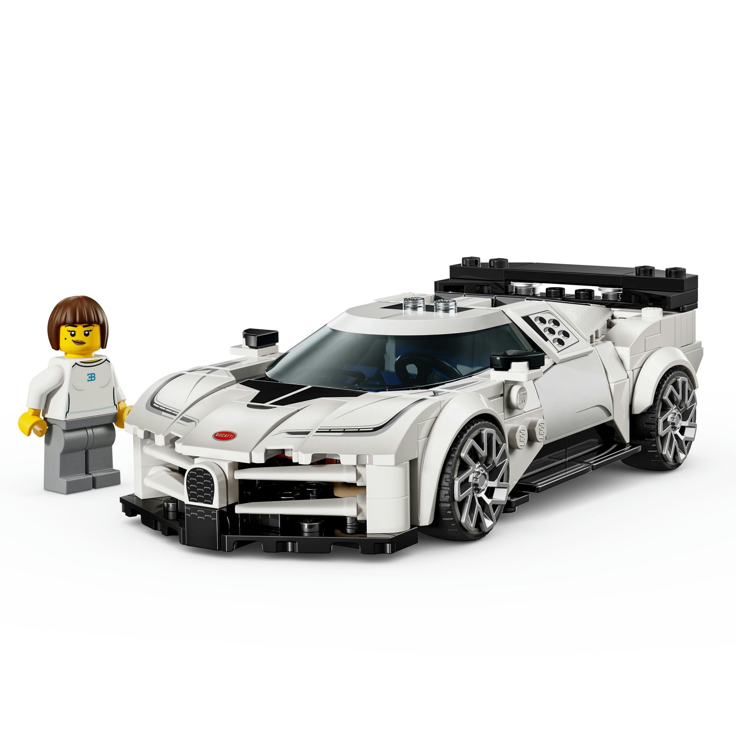 LEGO® Speed Champions - Hipermasina sport Bugatti Centodieci 77240, 291 ...