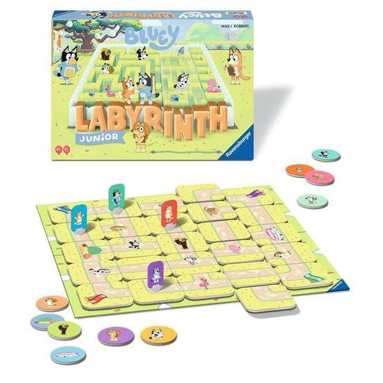 Joc de societate Ravensburger Maze Bluey Junior (24711) - eMAG.ro