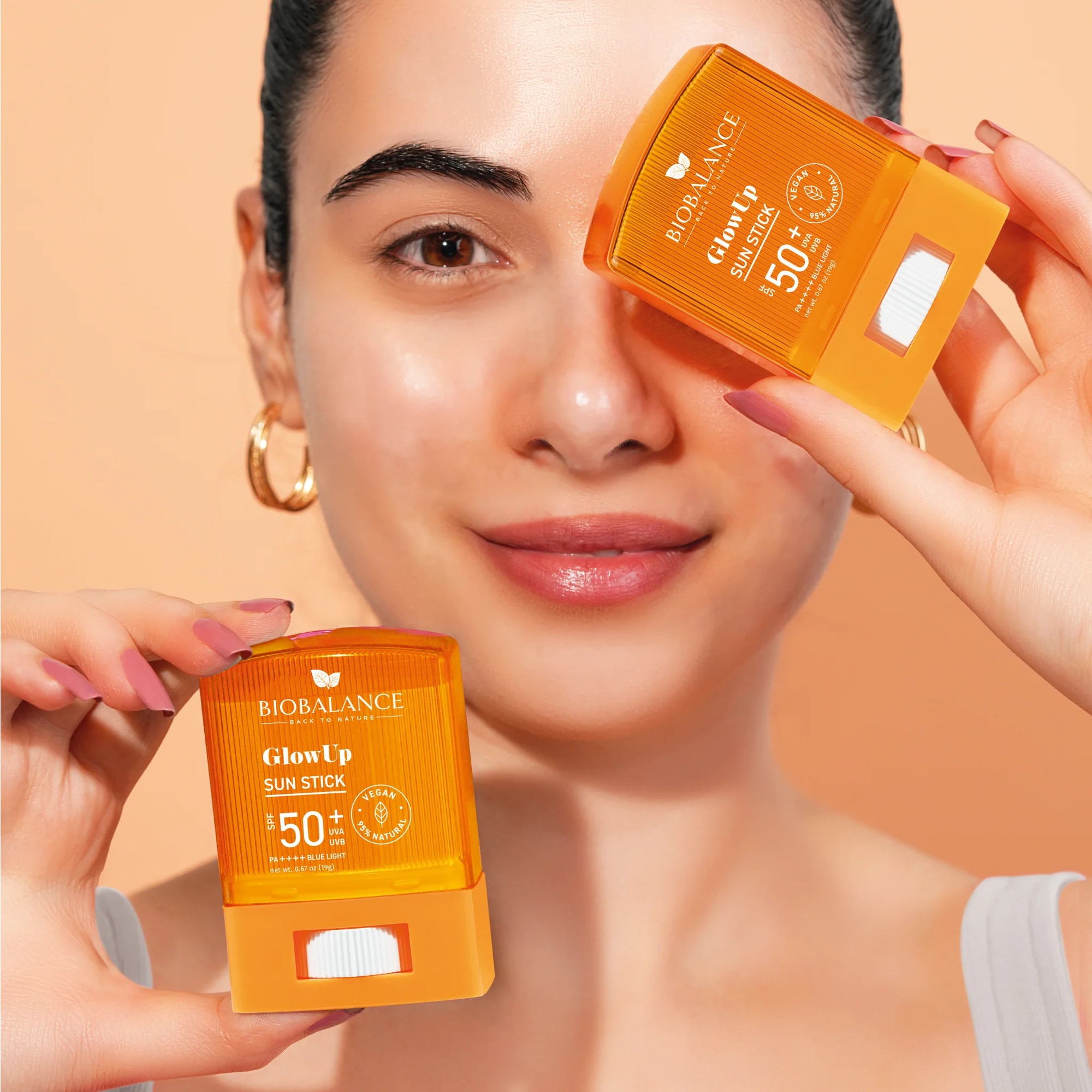 Bio Balance Glow Up naptej stift, SPF 50+, PA++++, 19 g, uniszex, arcra ...