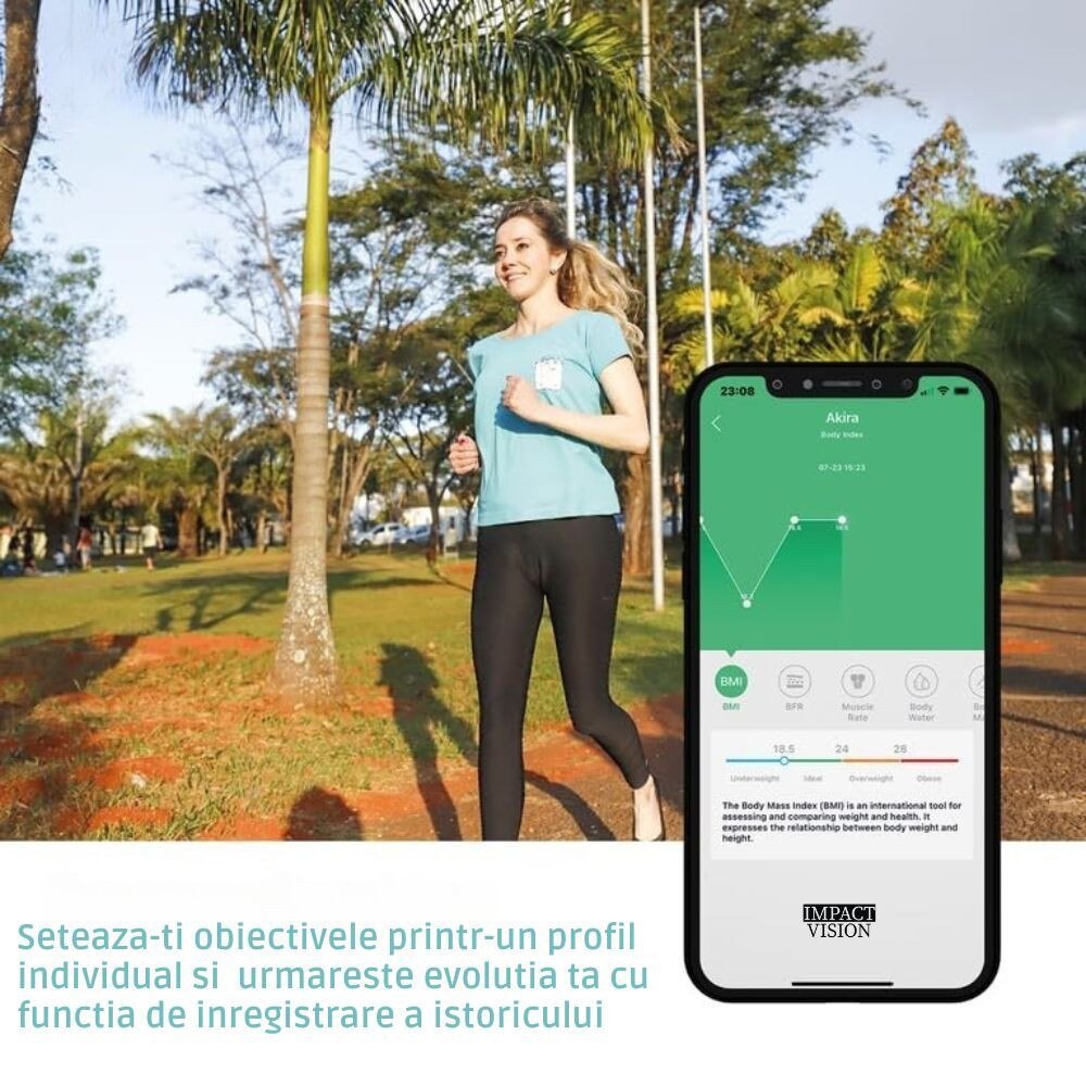 Cantar electronic inteligent, Aplicatie gratuita smart, Analiza ...