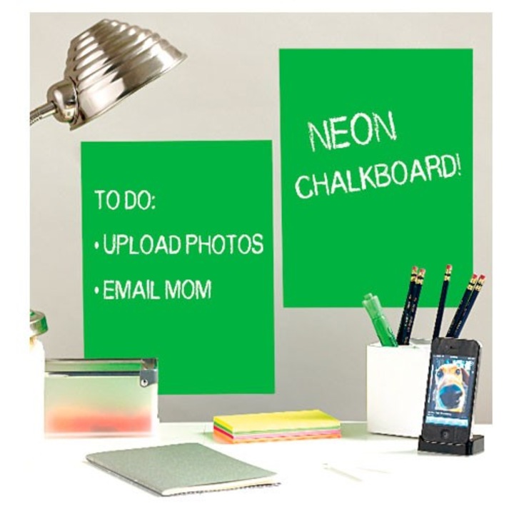 Sticker autocolant tabla de scris Neon Green - eMAG.ro