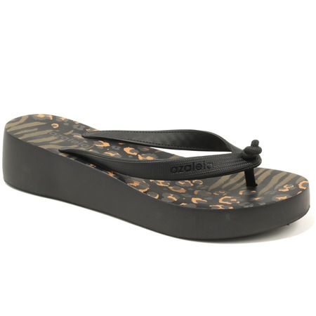Slapi dama Mari Print Light Plat 18444 91316-BLACK-38 - eMAG.ro