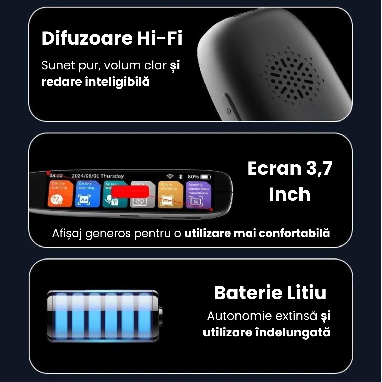 Pix Traducator Inteligent, VisZone, Scanare Text Online/Offline ...
