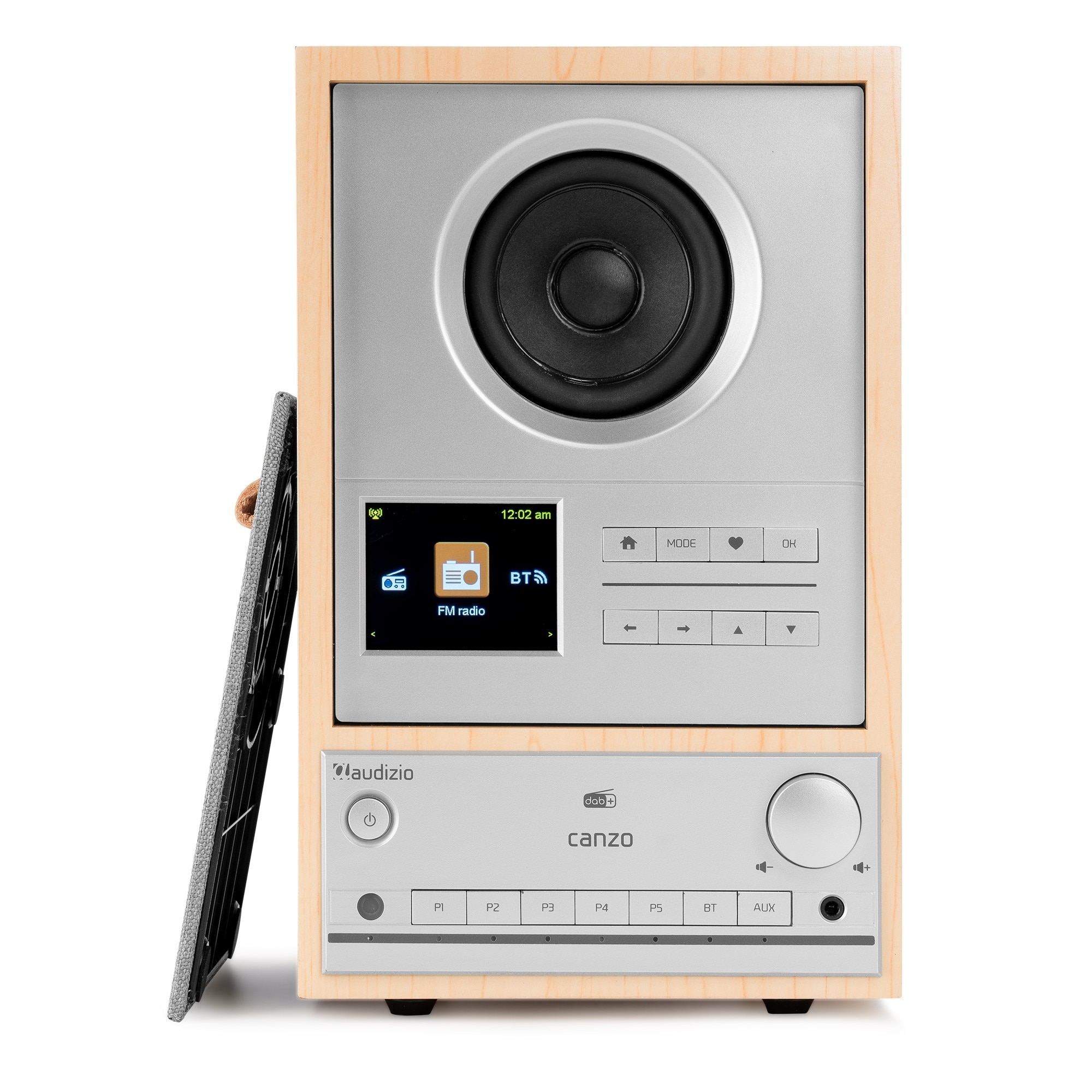 Radio internet, 40W, Bluetooth/USB/FM/DAB+/Wi-Fi, alb, Audizio CANZO ...