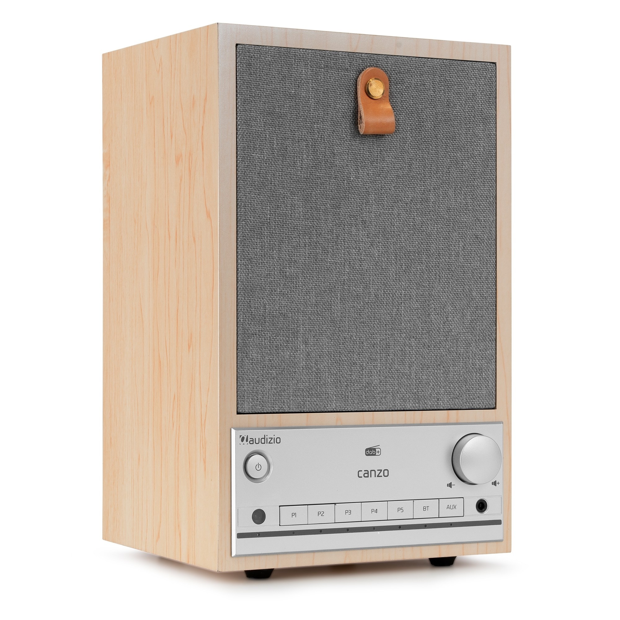 Radio internet, 40W, Bluetooth/USB/FM/DAB+/Wi-Fi, alb, Audizio CANZO ...
