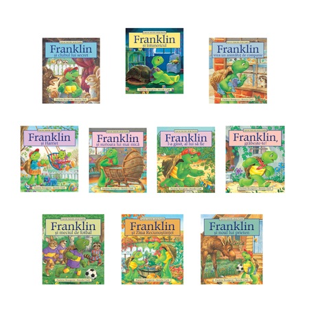 Colectia Franklin, Set 10 carti, Lectii de Viata si Valori, Paulette ...