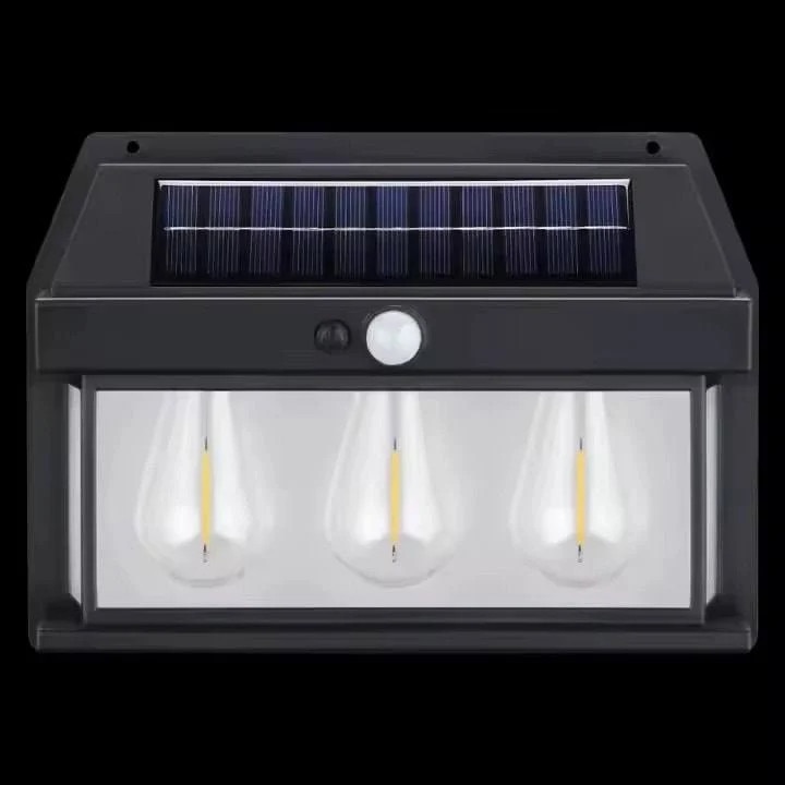 Lampa solara tip felinar 3W Smartix cu 3 Becuri, Acumulator 1800mAh ...